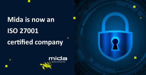Mida is now an ISO 27001 certified company | Mida Solutions