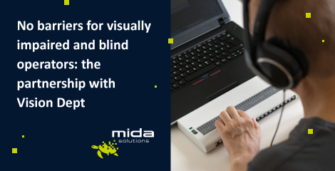 No barriers for visually impaired and blind operators: the partnership ...