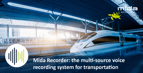 Mida Recorder: the multi-source voice recording system for transportation | Mida Solutions